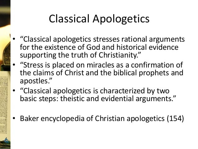 Apologetics 1 Lesson 2 Apologetic Approaches