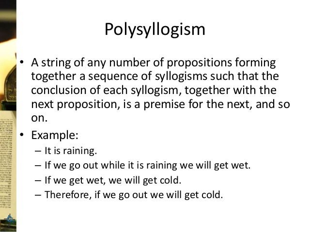 Apologetics 1 Lesson 6 Tools of Logic