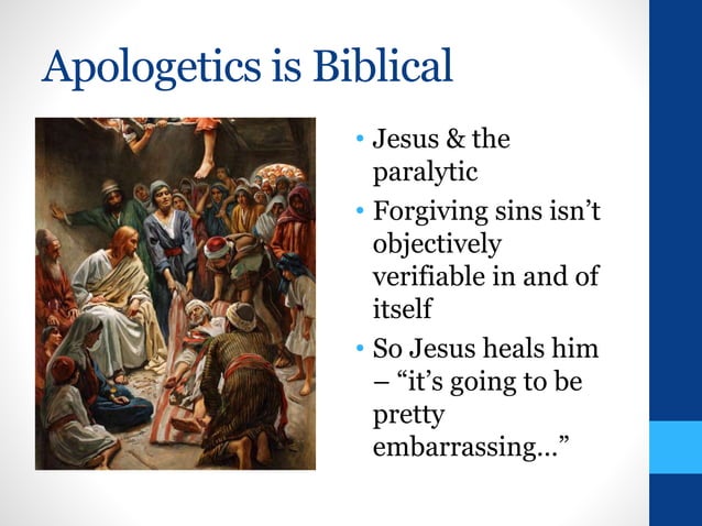 Apologetics Presentation for First Trinity, Part 1 | PPT