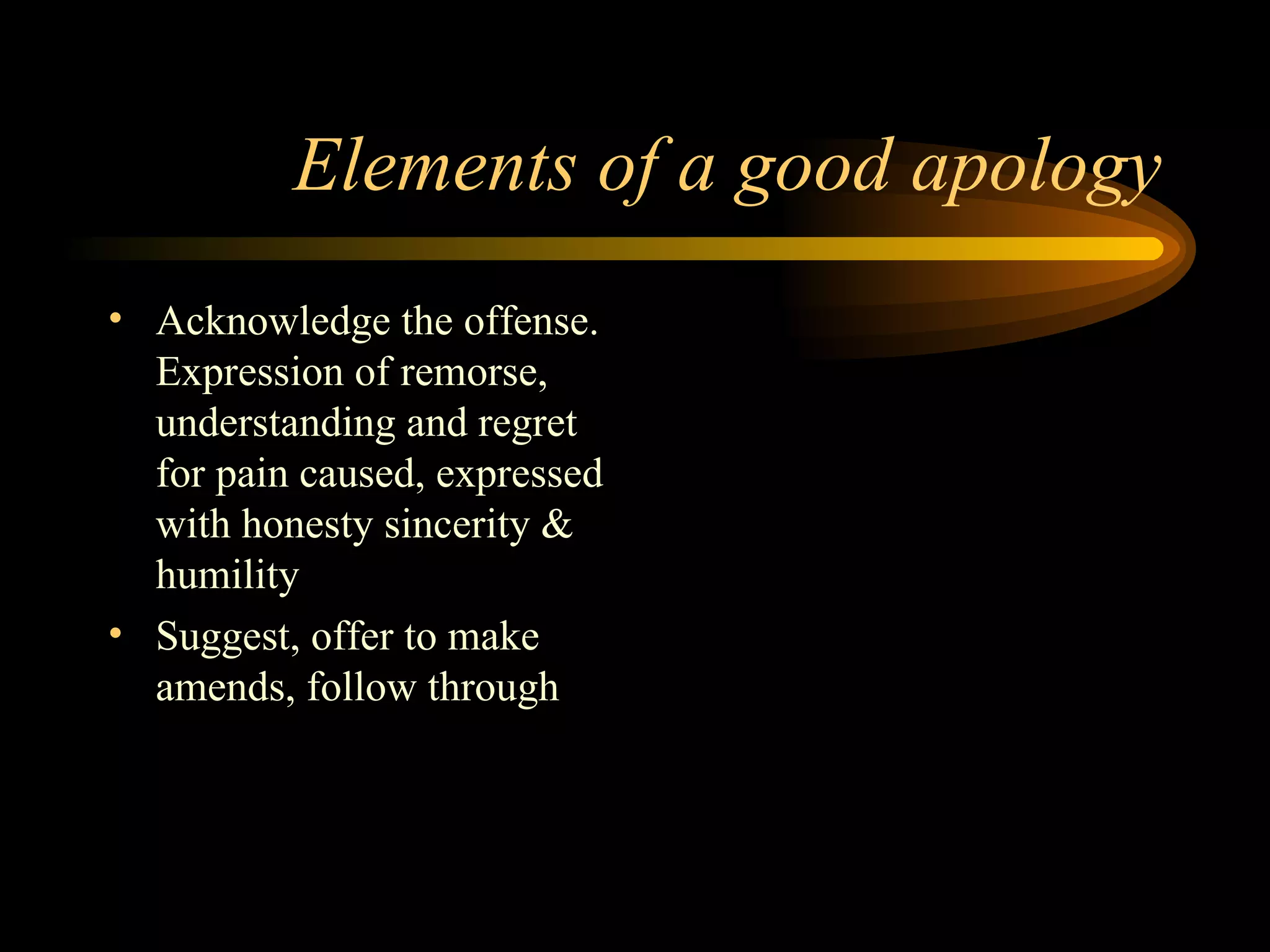 Apology | PPT