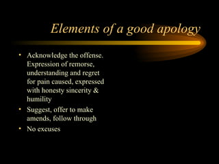 Apology | PPT