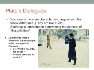 Socrates' Apology written by Plato, Philosophy Lecture Slides | PDF