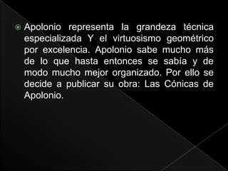 Apolonio de perga | PPTX