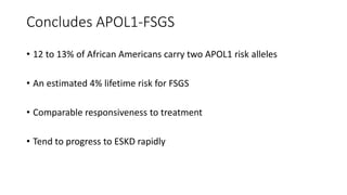 ApoL related FSGS | PPTX
