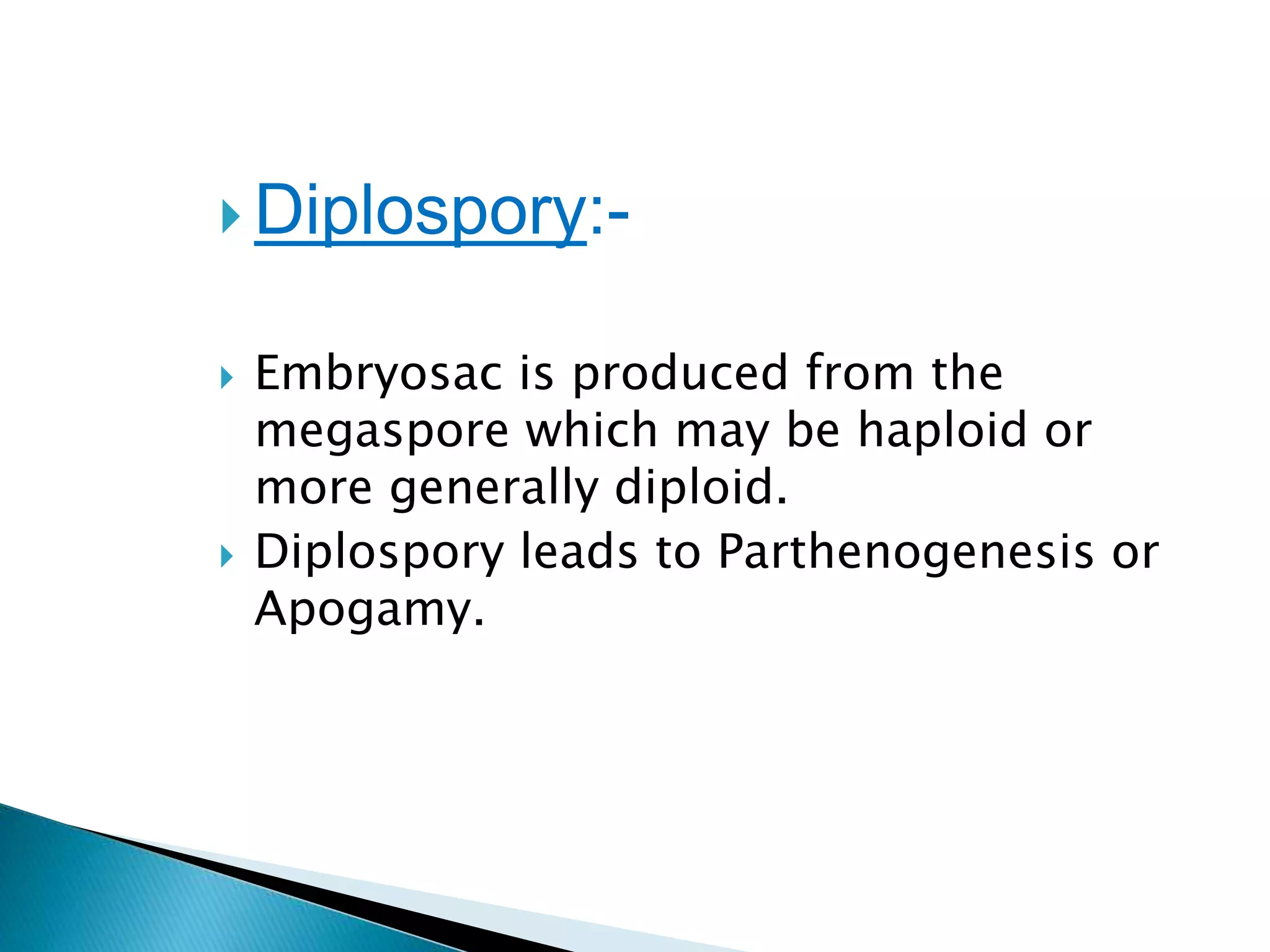 Apomixis and its application for crop improvement. | PPTX