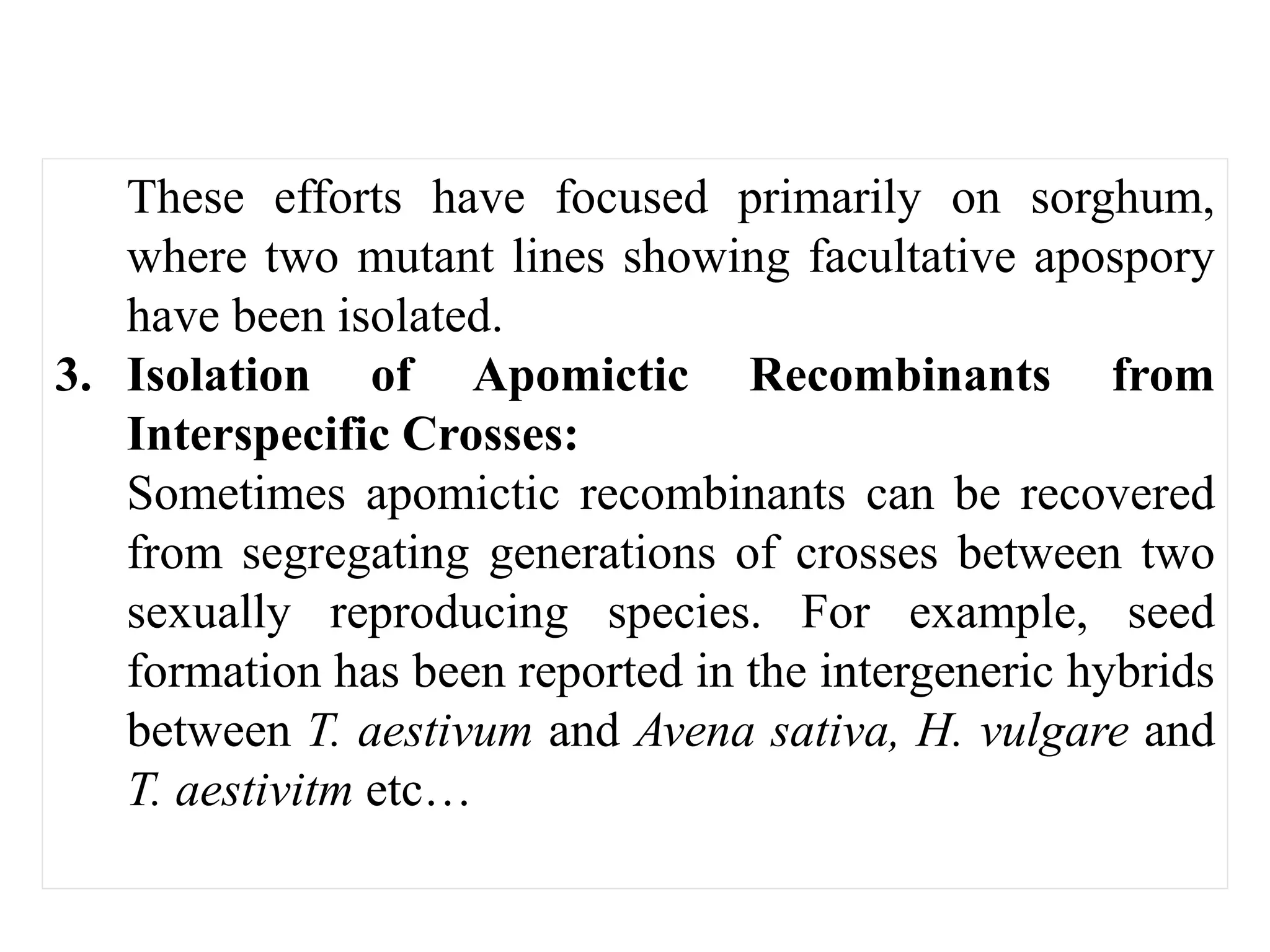 Apomixis in plants | PPTX