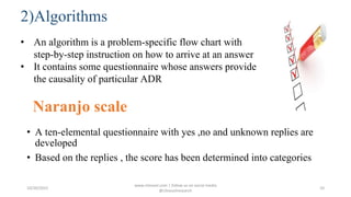 Scales Used For Causality Assessment | PPTX | Substance Abuse ...