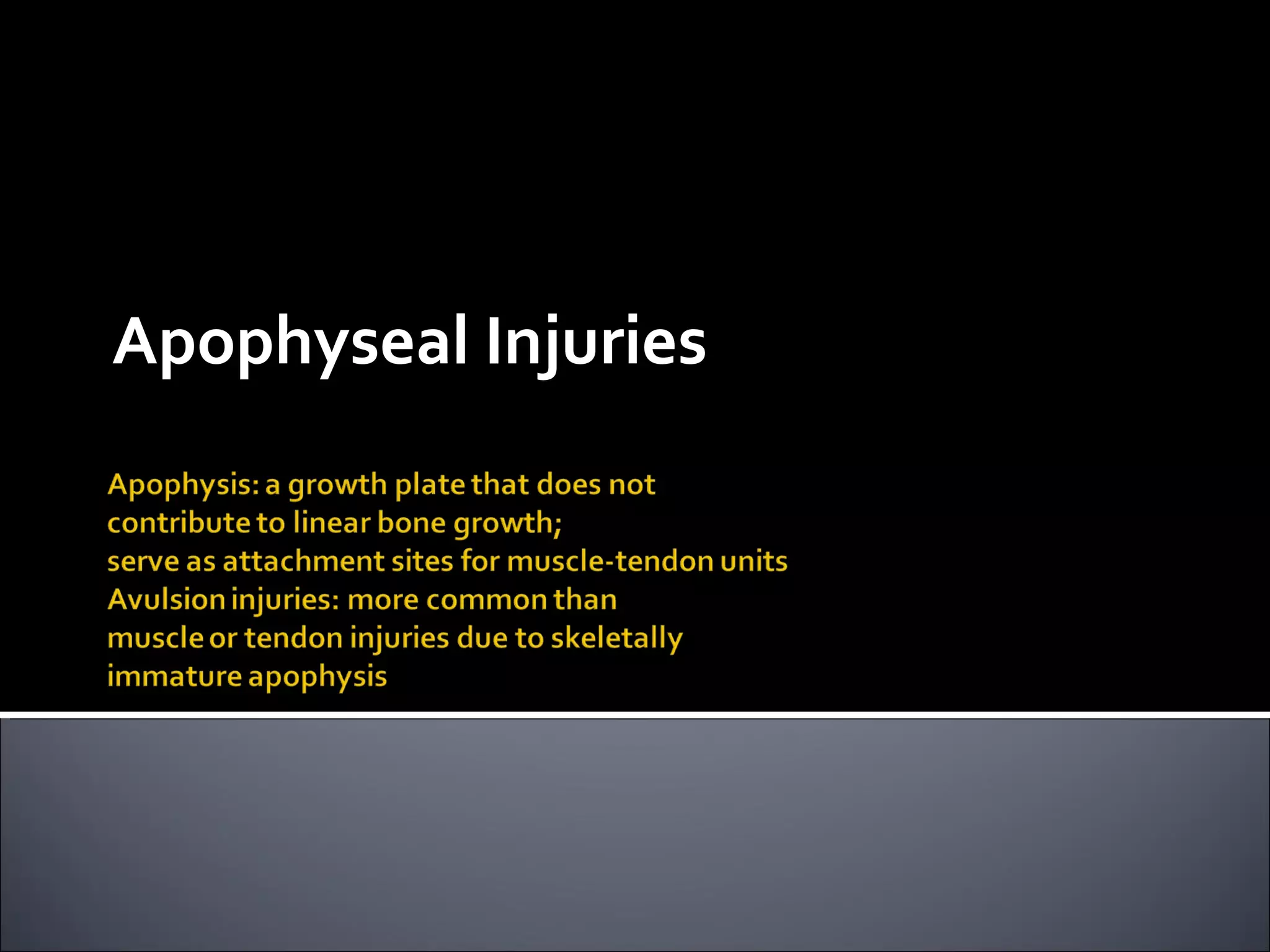 Apophyseal injuries of elbow , medial epicondyle avulsion fractures ...