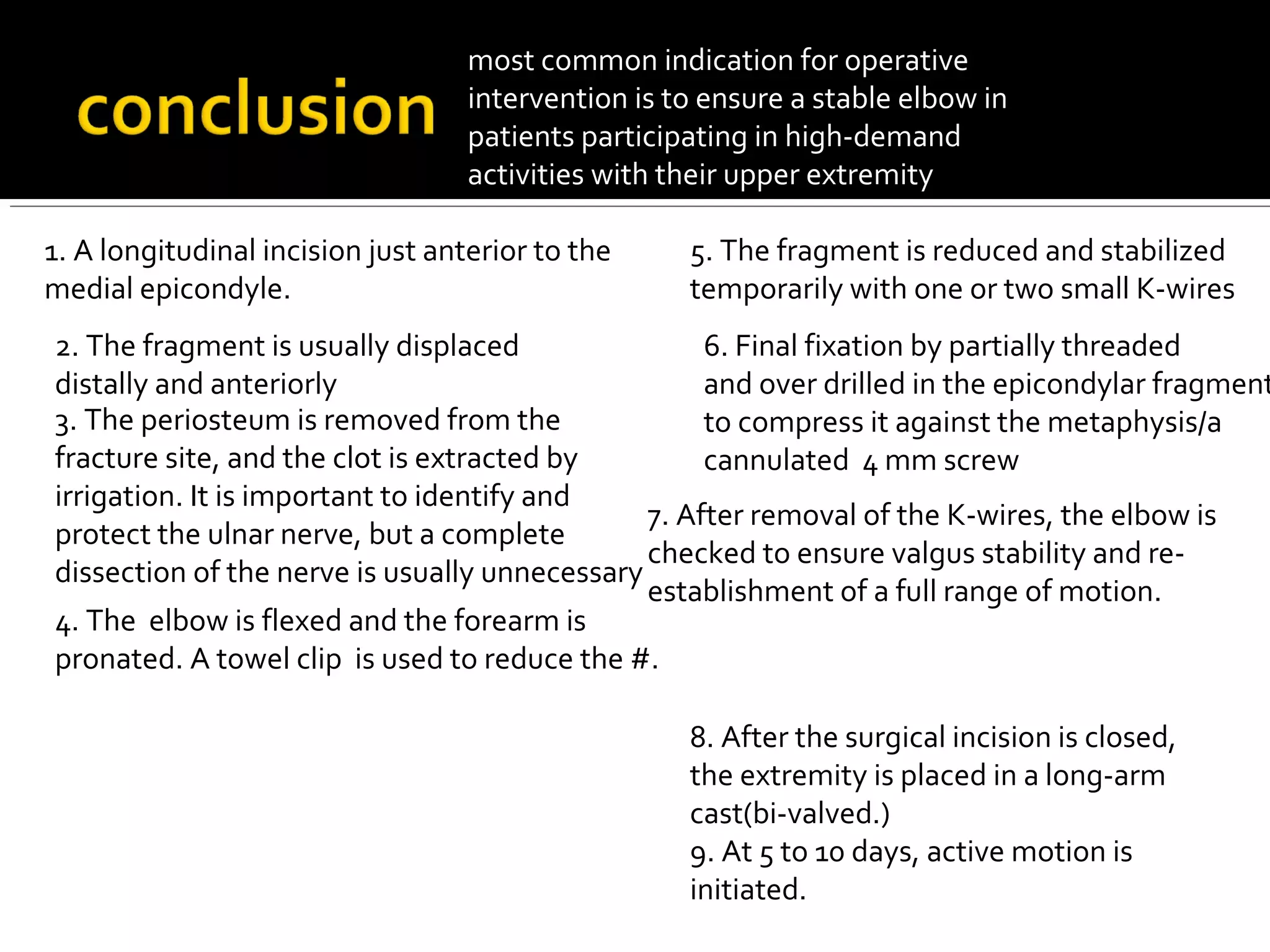 Apophyseal injuries of elbow , medial epicondyle avulsion fractures ...
