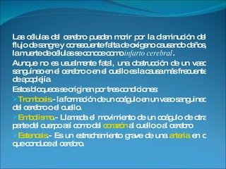 Apoplejia | PPT