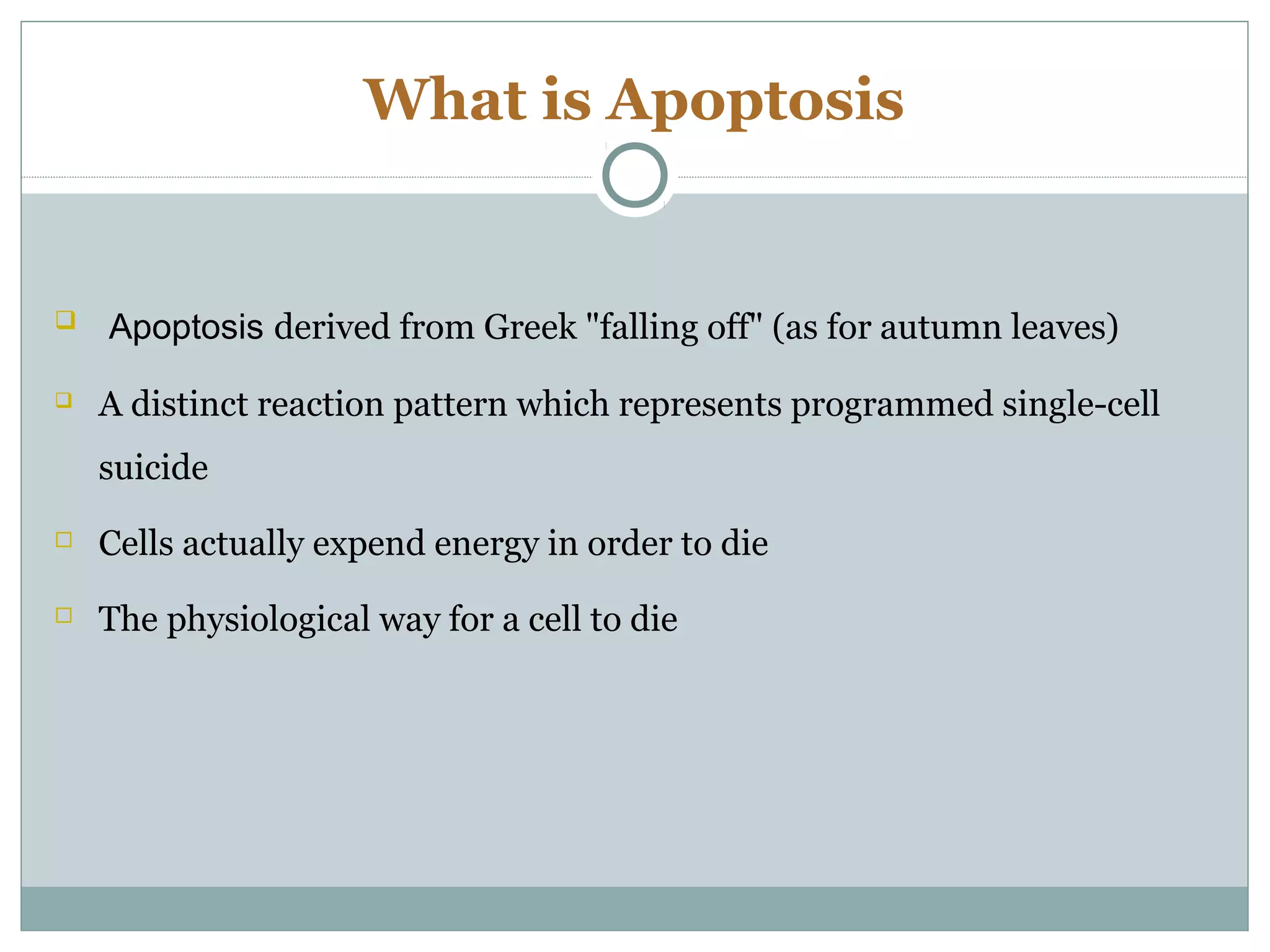 Apoptosis | PPT