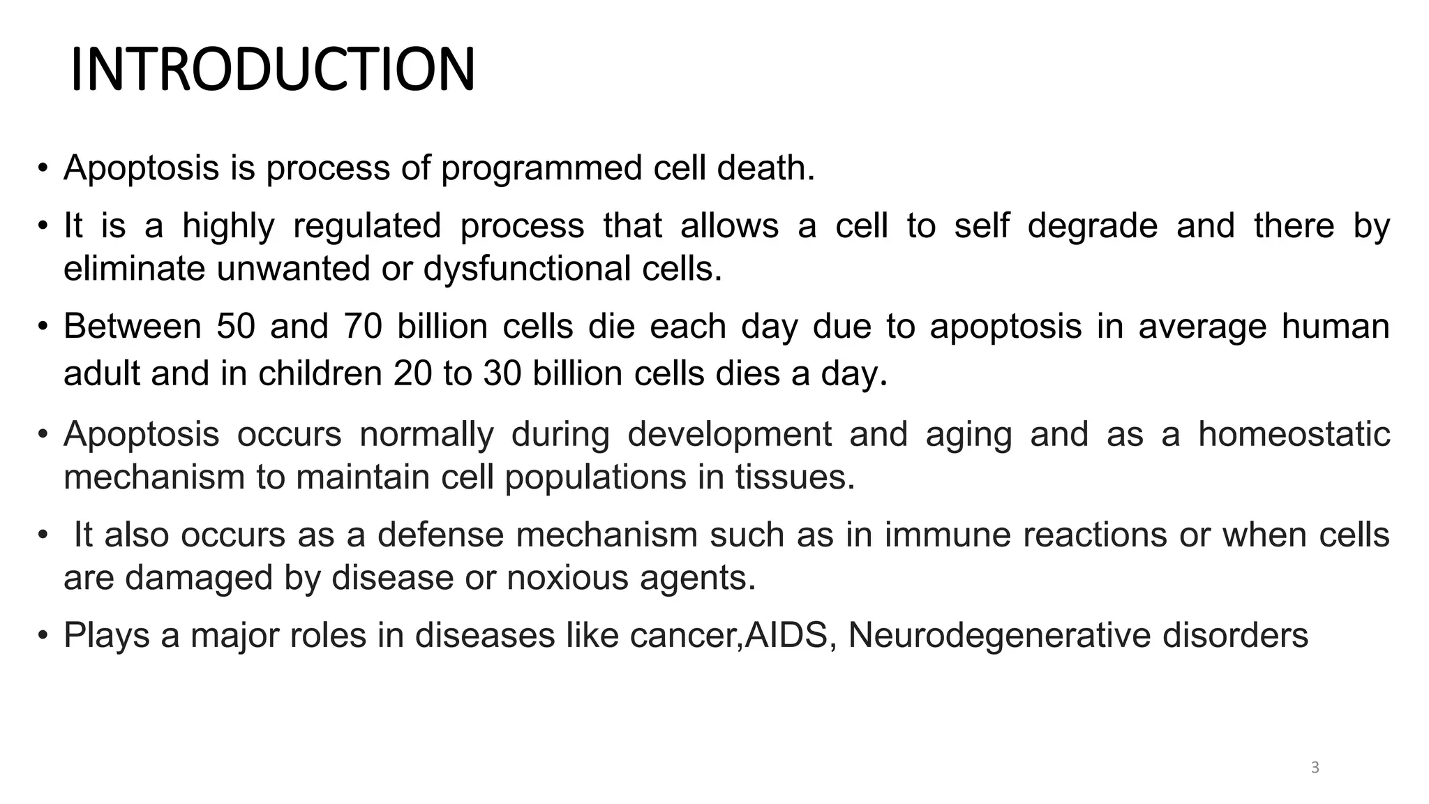 Apoptosis : caspases, extrinsic and intrinsic pathways. | PPTX