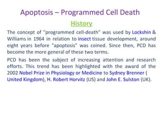 Apoptosis in plant cell | PPT