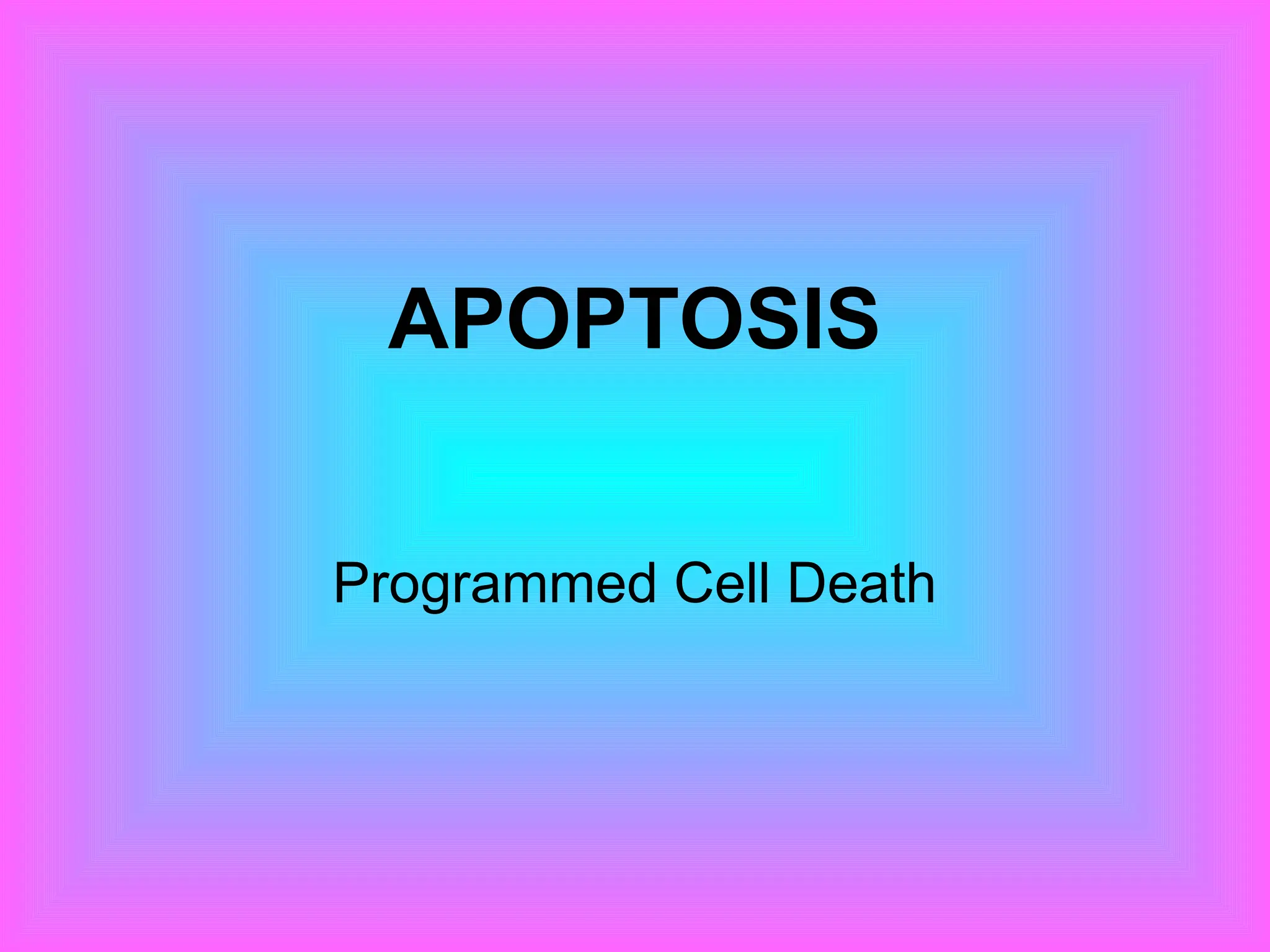 General Description of Apoptosis and other types of Irreversible cell injury General Pathology.ppt