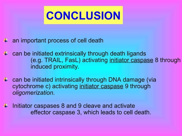 General Description of Apoptosis and other types of Irreversible cell ...