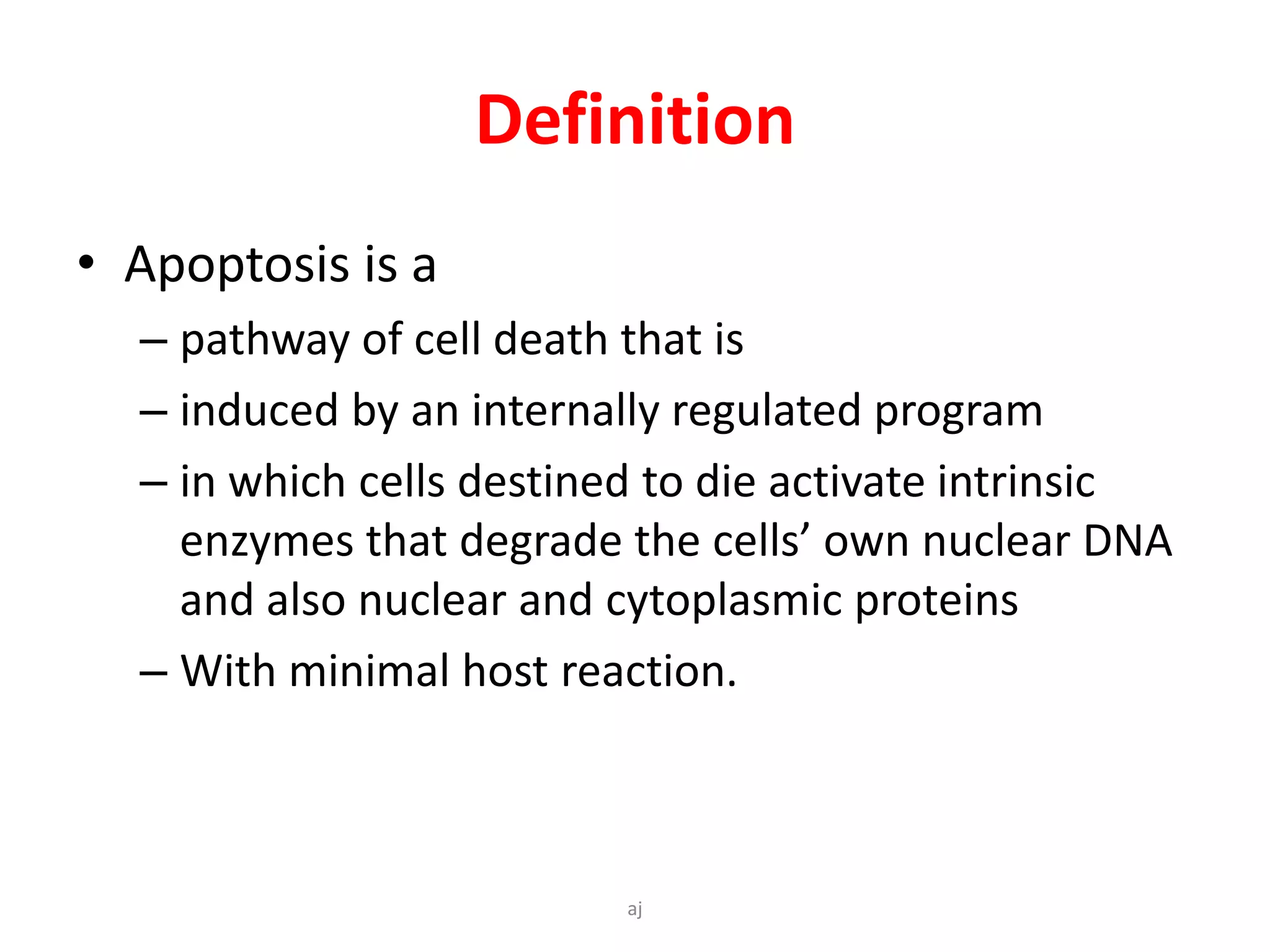 Apoptosis basics + microphotographs | PDF