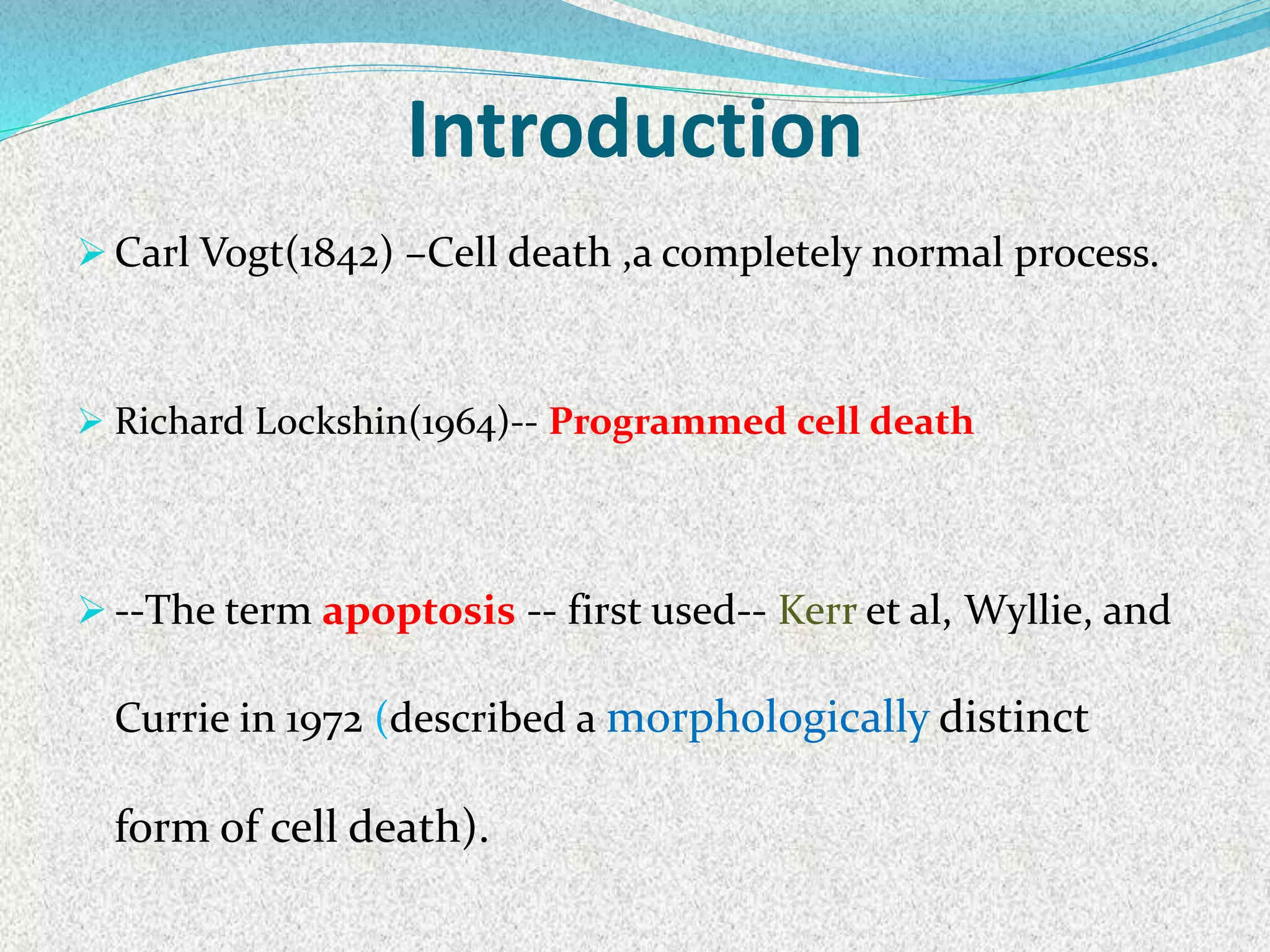 Apoptosis ppt. | PPTX