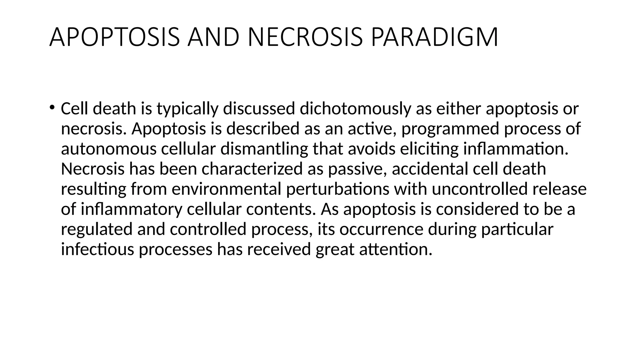 Apoptosis, Pyroptosis, and Necrosis Mechanistic Description of Dead and Dying Eukaryotic Cells ...