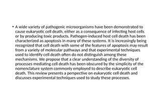 Apoptosis, Pyroptosis, and Necrosis Mechanistic Description of Dead and ...