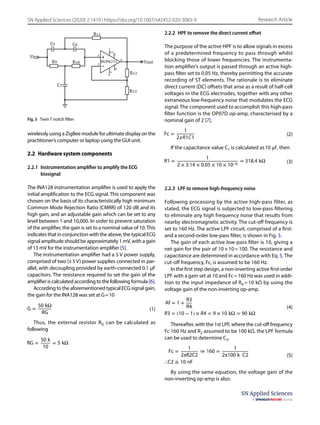 A portable electrocardiogram for real‑time monitoring of cardiac | PDF | Heart and ...