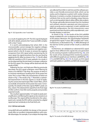 A portable electrocardiogram for real‑time monitoring of cardiac | PDF | Heart and ...