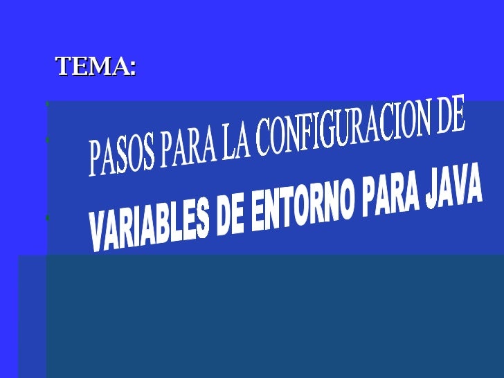 Configuración De La Variable De Entorno Para Java Mac - ualasopa