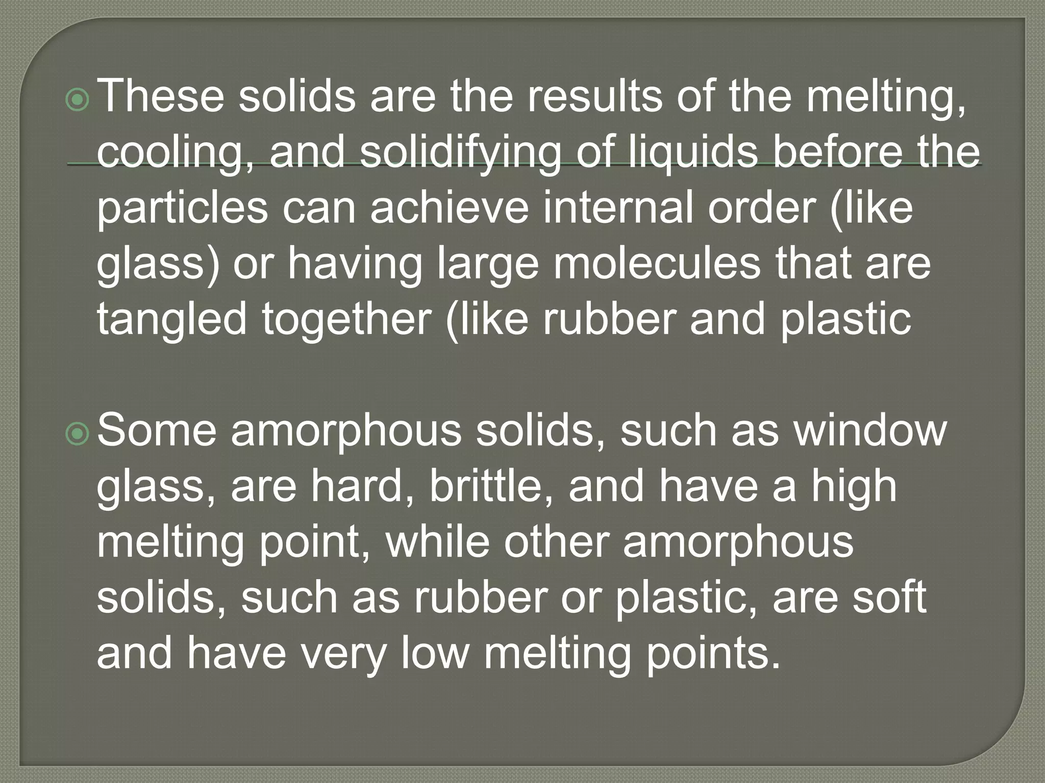 Types of Solid | PPTX