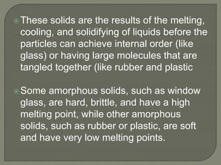 Types of Solid | PPTX
