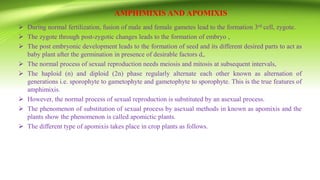 Apospory , Apogamy and Adventive Embryony | PDF