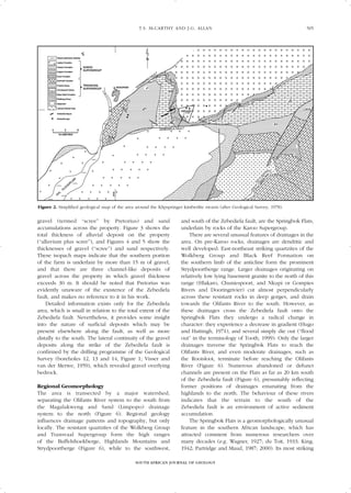 A possible new alluvial diamond field related to the Klipspringer ...