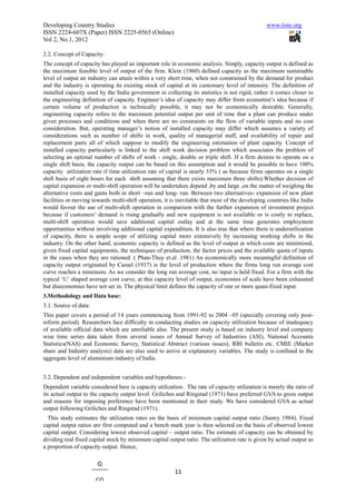 A post liberalization period analysis of industry specific economic ...