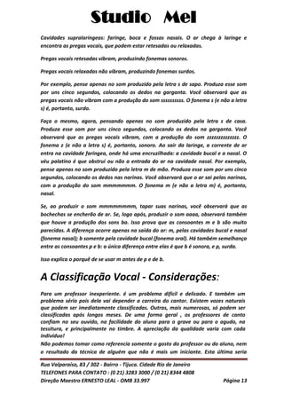 Apostila de-canto | PDF