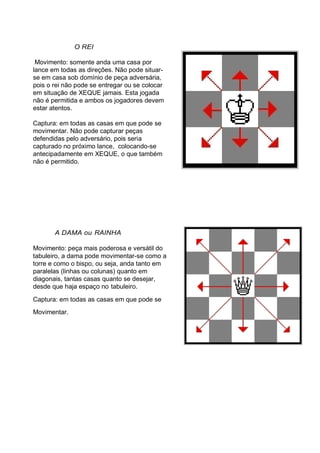 Apostila de Xadrez - Manual básico - Gratuito | PDF