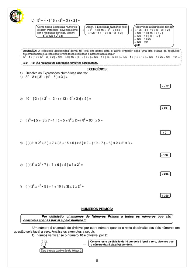 Apostila eja-matematica-basica-medio-2012 | PDF