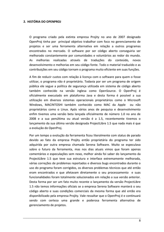 PROJECT LIBRE Como gerenciar projetos usando uma ferramenta OpenSource.pdf