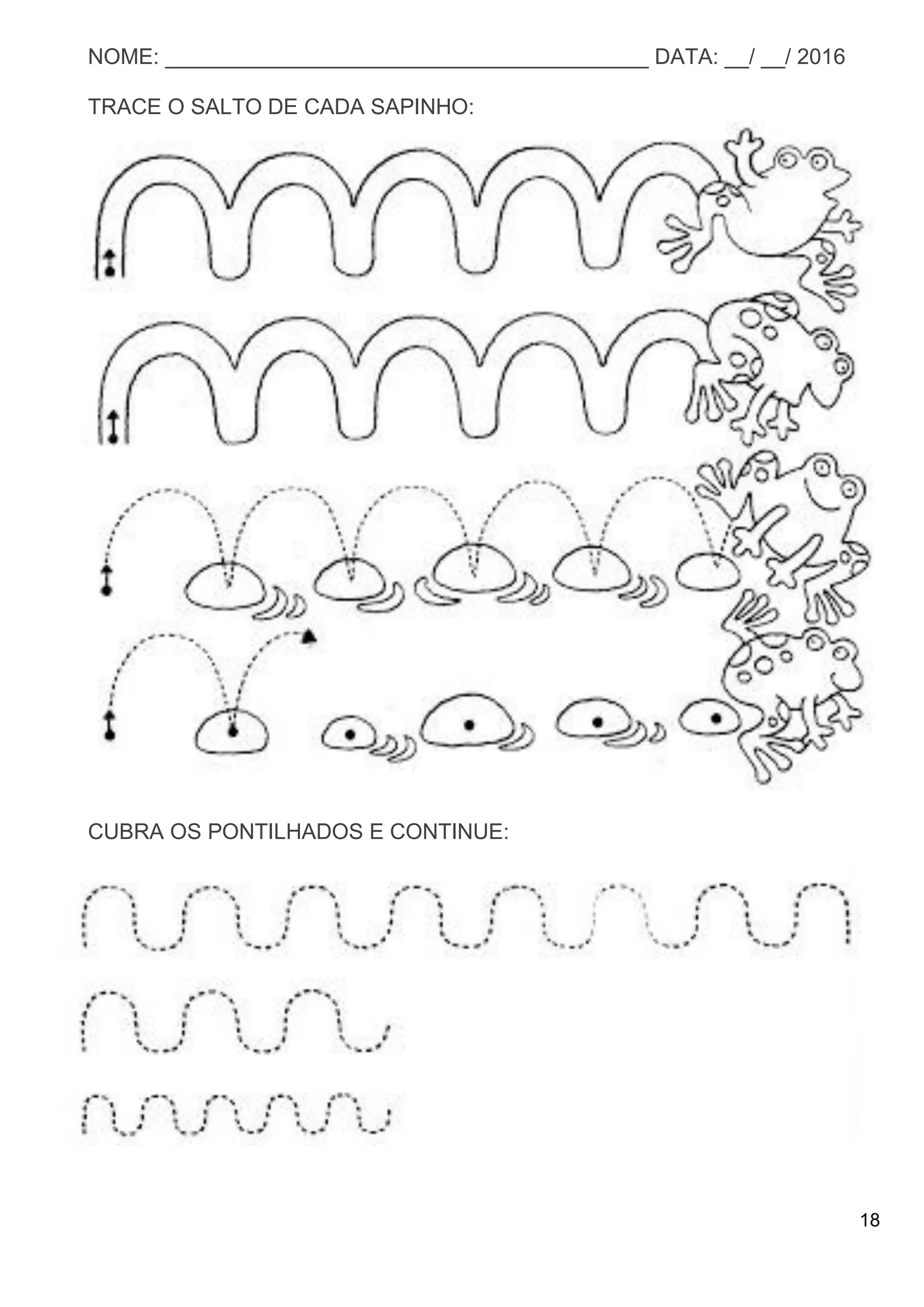 Apostila atividades coordenação motora | PDF