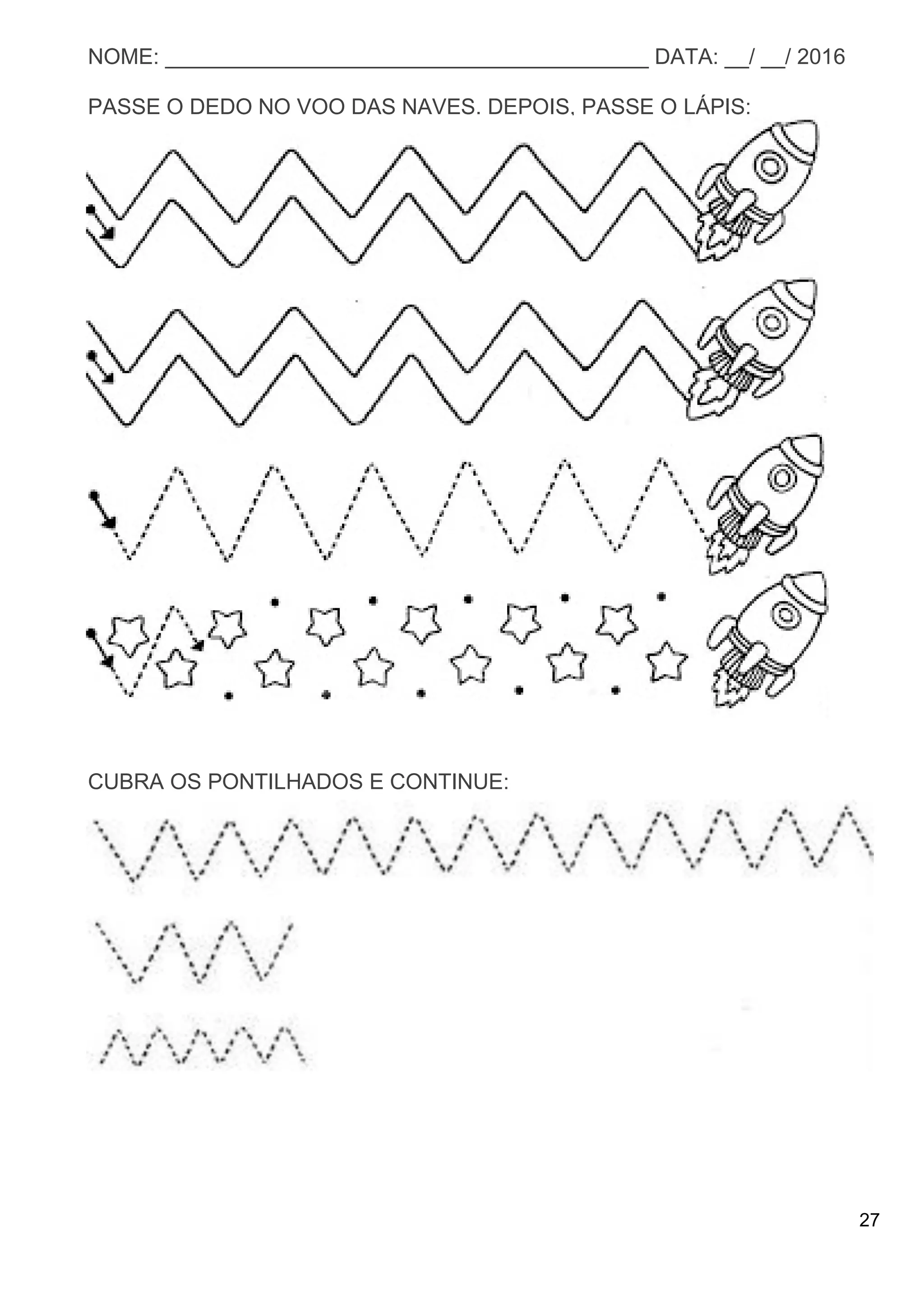 Apostila atividades coordenação motora | PDF