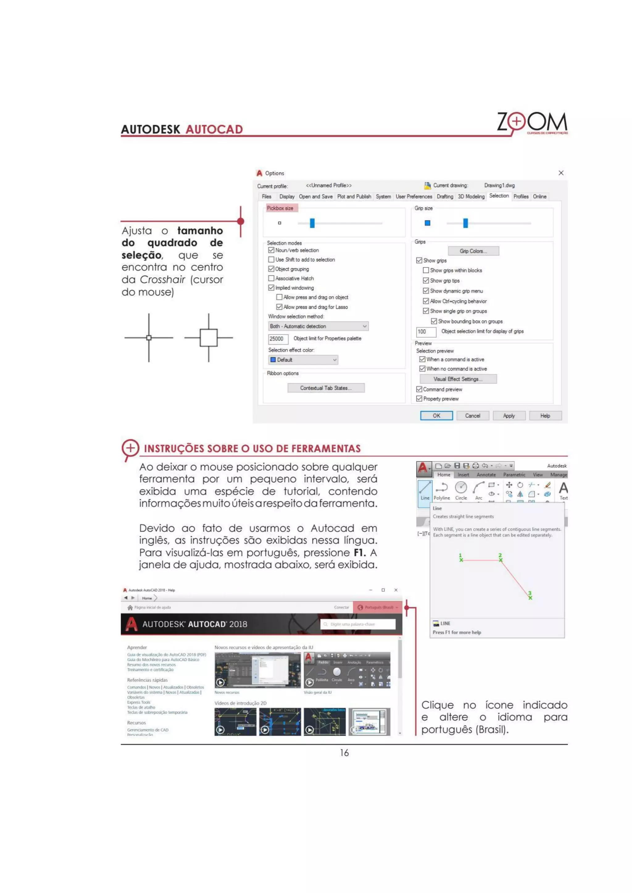 Apostila auto cad 2018 completa | PDF