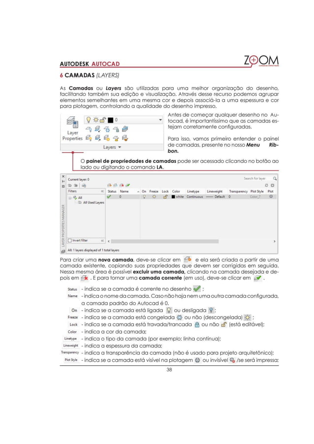 Apostila auto cad 2018 completa | PDF