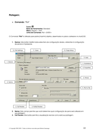 Apostila autocad avanado | PDF