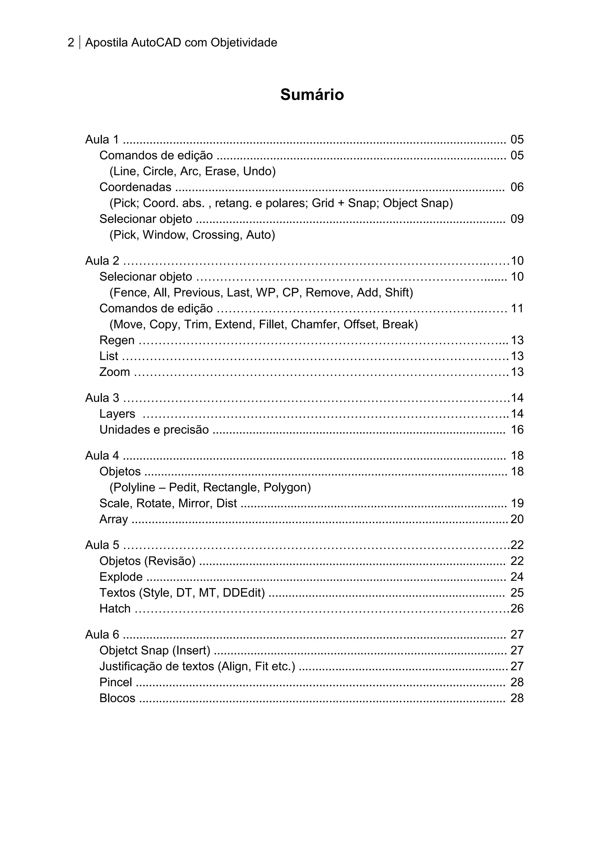 Apostila AutoCAD | PDF