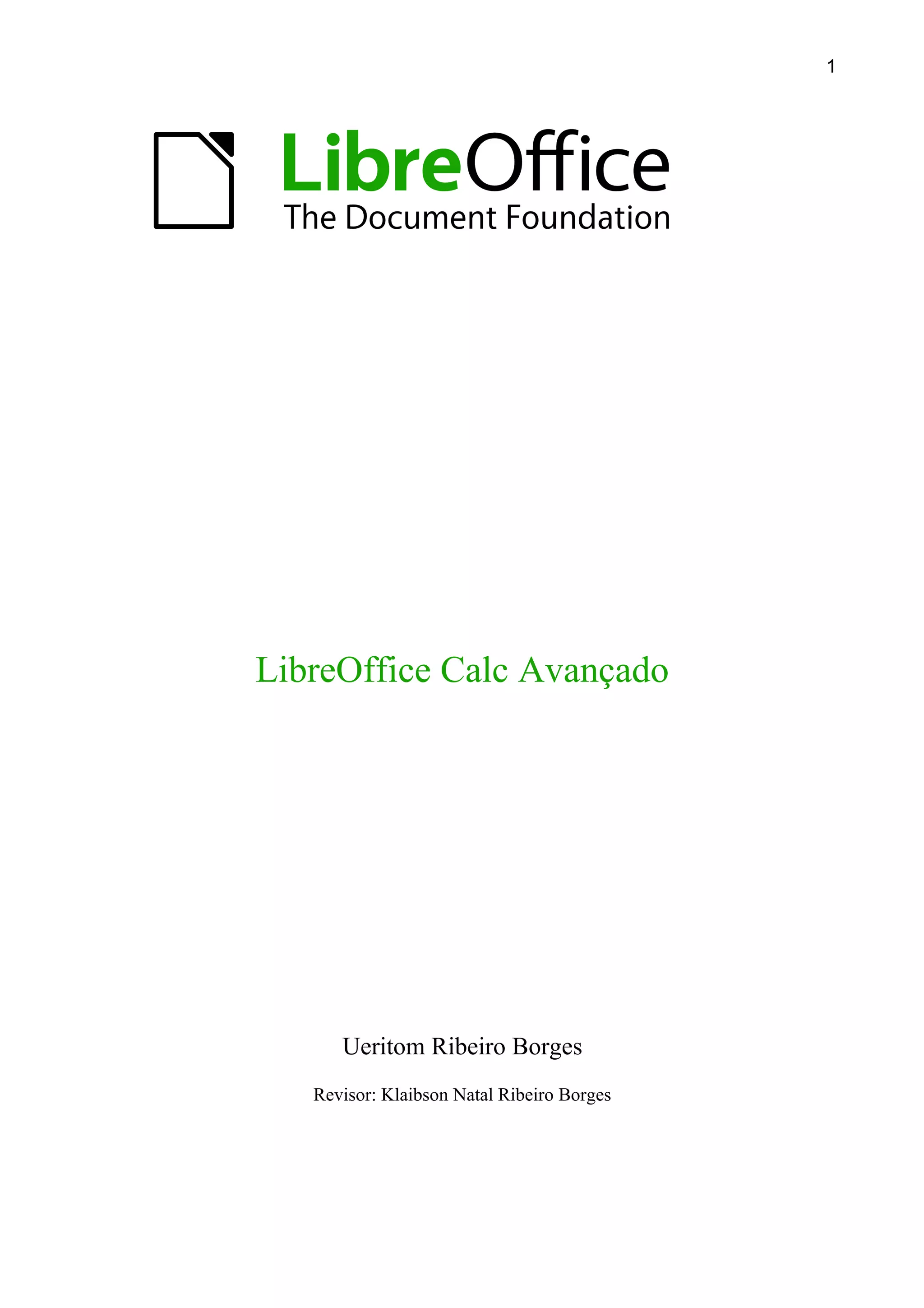 Apostila calc avancado | PDF