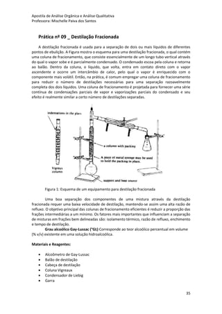 Apostila de análise orgânica e análise qualitativa | PDF