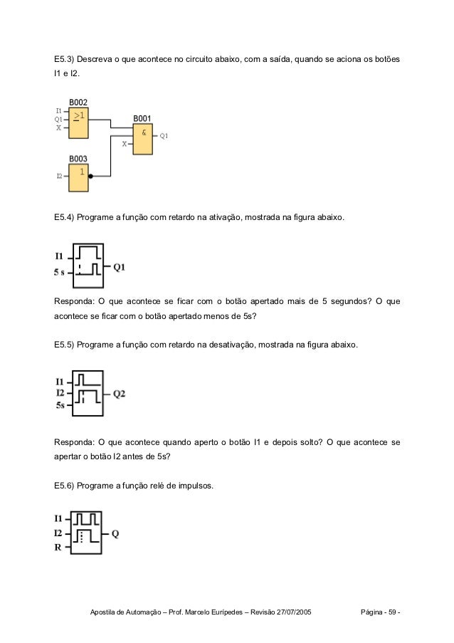 Apostila De Automação Com Clp Em Linguagem Ladder