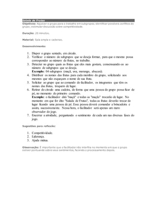 Dinâmicas | DOCX
