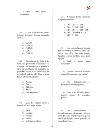 Apostila de quimica organica | PDF