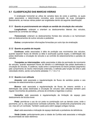 Apostila de sinalização rodoviaria | PDF