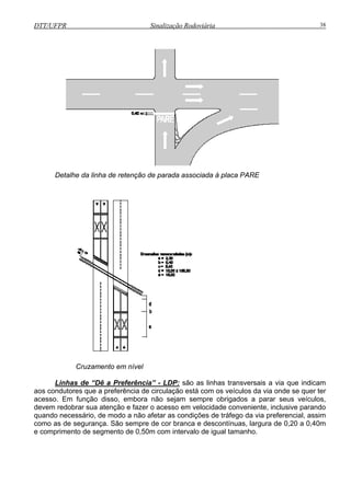 Apostila de sinalização rodoviaria | PDF