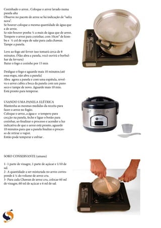 Apostila completa de Sushi e Sashimi ... | PDF