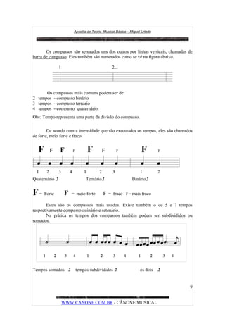 Apostila de teoria musical [2[1].0] | PDF